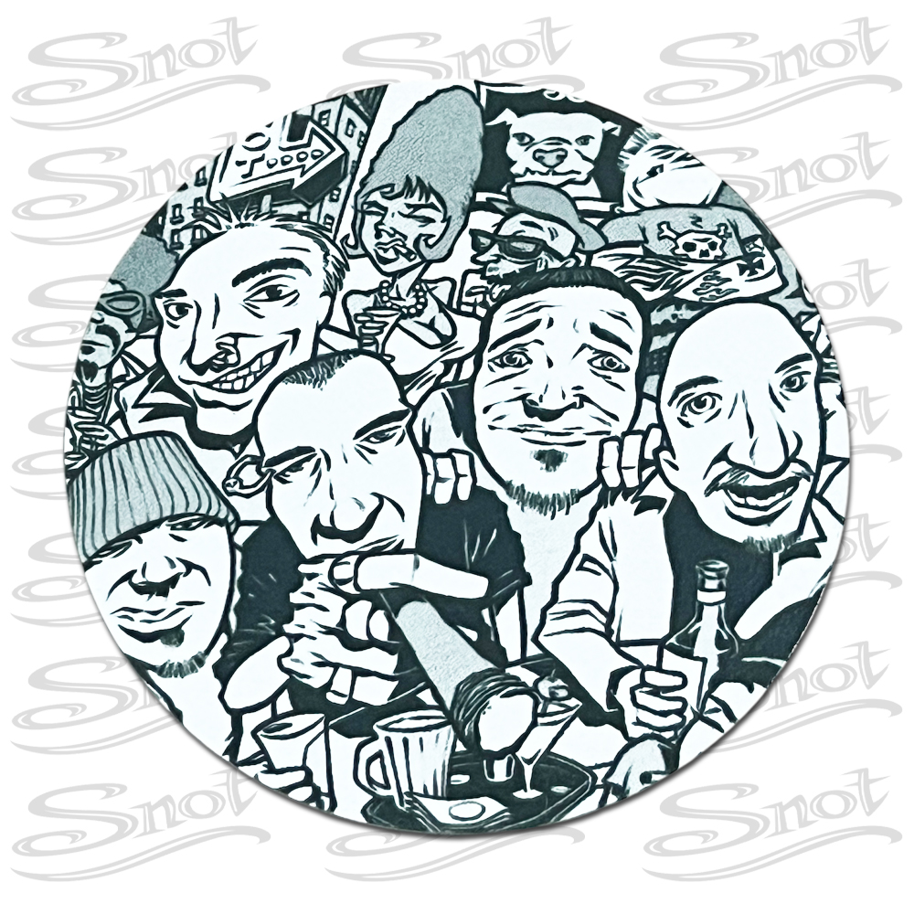 Snot Comic Round Sign - Snot Merch